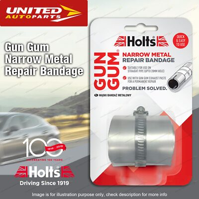 Holts Flexiwrap Straight Pipe Repair Gun Gum Narrow Metal Repair ...