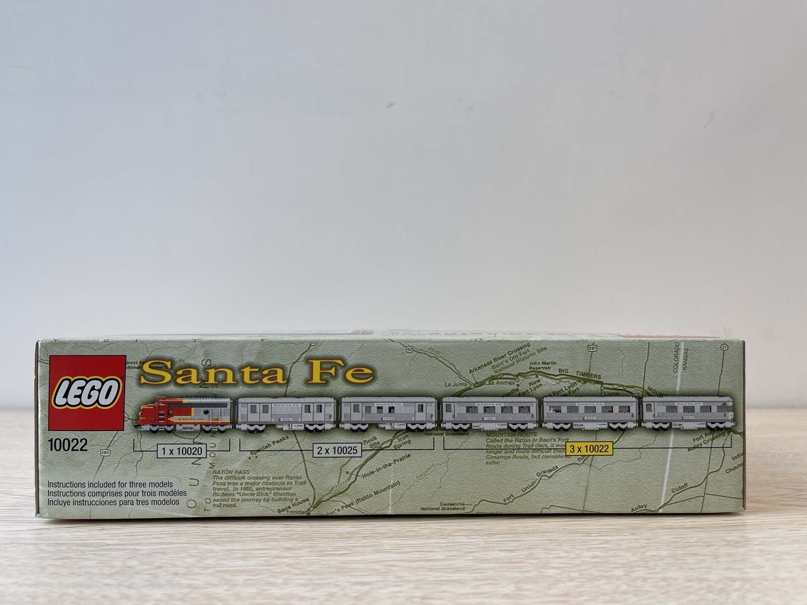 LEGO Trains: Santa Fe Cars - Set II (10022) for sale online | eBay