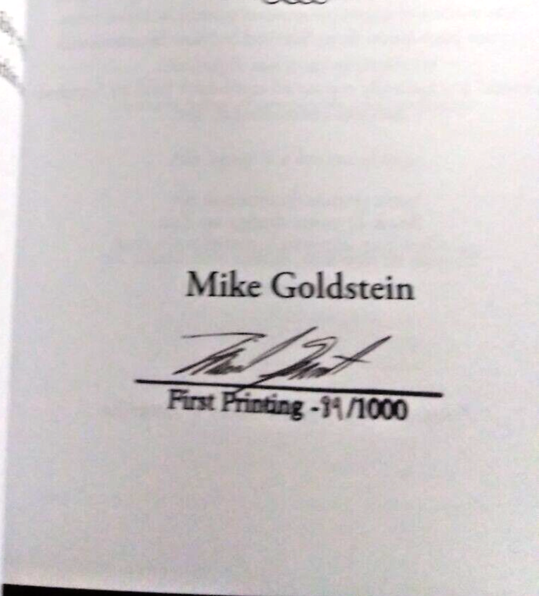 IDENICS AN ALTERNATIVE TO THERAPY MIKE GOLDSTEIN signed (self help) | eBay