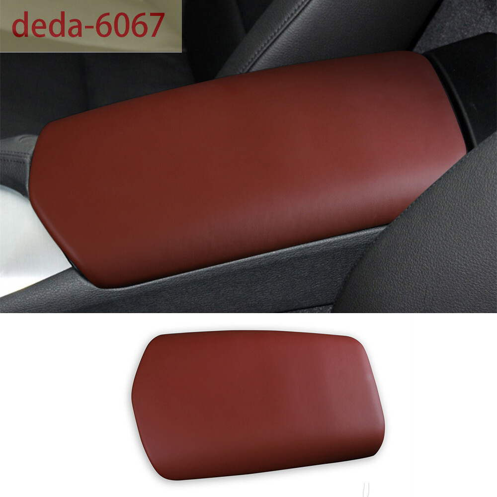 PU Leather Wine Red Center Console Armrest Box Panel Trim For BMW Z4 ...