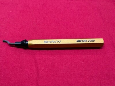 SHAVIV MB2000 Yellow Deburring Tool with E100 Type Deburring Blade | eBay