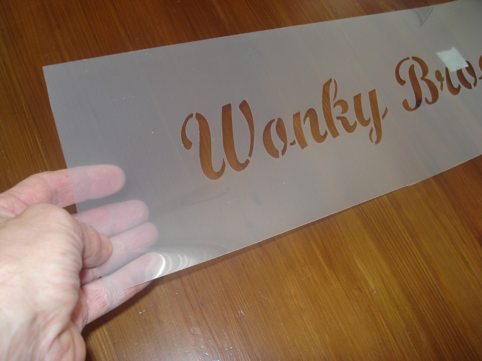 Custom Letter Stencil with your text Personalised Custom Reusable Mylar ...