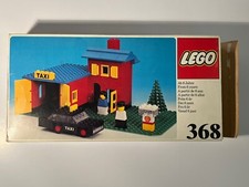 LEGO 368 Taxi Station Set Parts Inventory and Instructions - LEGO ...