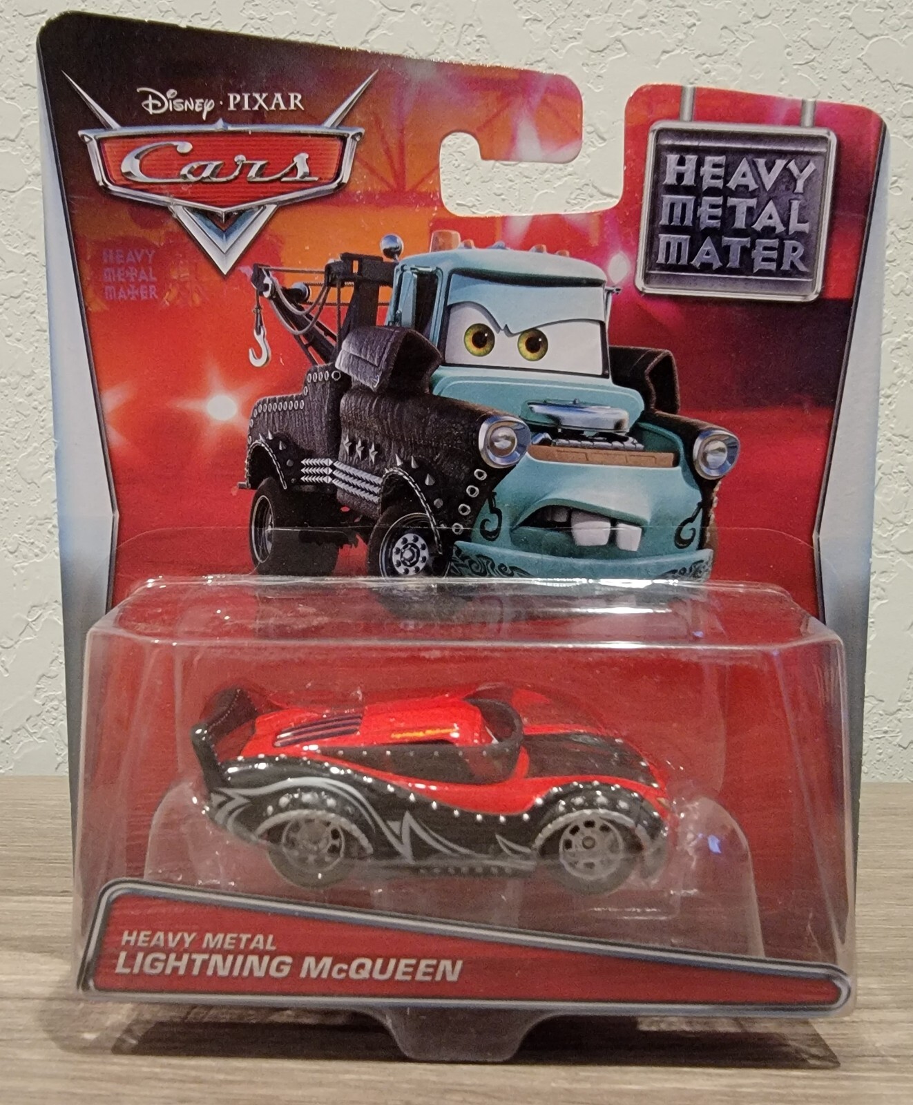 Disney Pixar Cars Heavy Metal Lightning McQueen Diecast Metal….48
