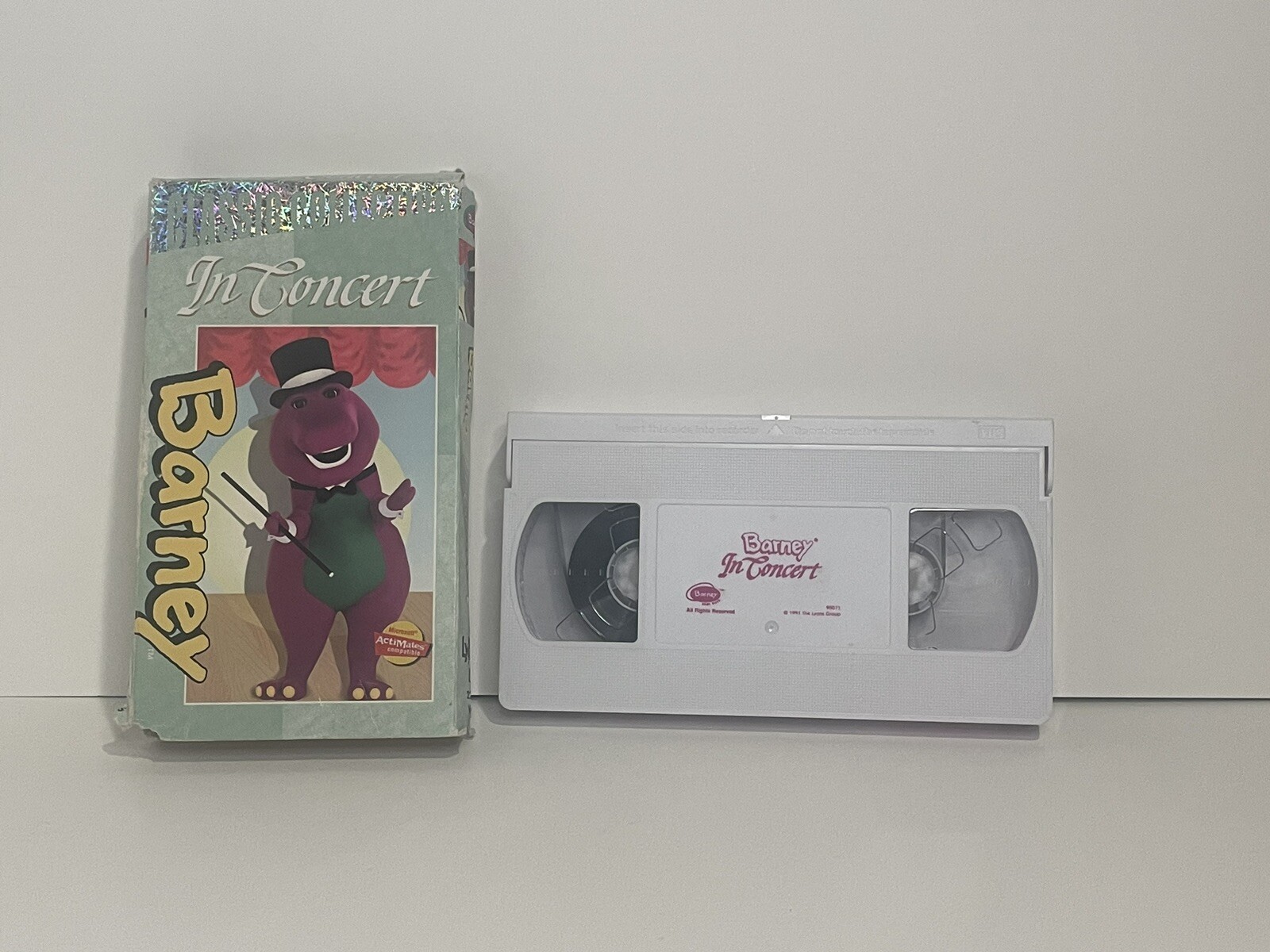 Barney - Barney in Concert (VHS, 2000, Classic Collection) for sale ...