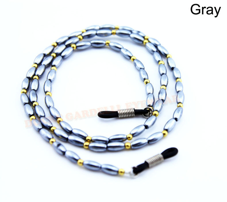 Beaded Eyeglass Sunglass Neck Cords Chain Retainer Holder Eyewear Strap ...