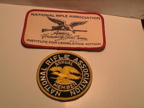 LOT /2 NRA NATIONAL RIFLE ASSOCIATION MEMBER & INSTITUTE GUN OWNERS ...
