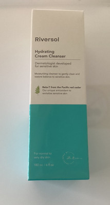 RIVERSOL Hydrating Cream Cleanser Developed For Sensitive Skin - 6 Fl ...