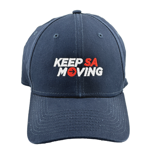 Adult KEEP SA MOVING CAP Navy Blue - OSFM - Adjustable | eBay