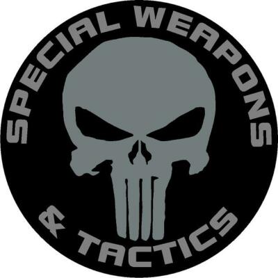 Special Weapons SWAT Reflective Vinyl Decal Sticker Police Sheriff ...