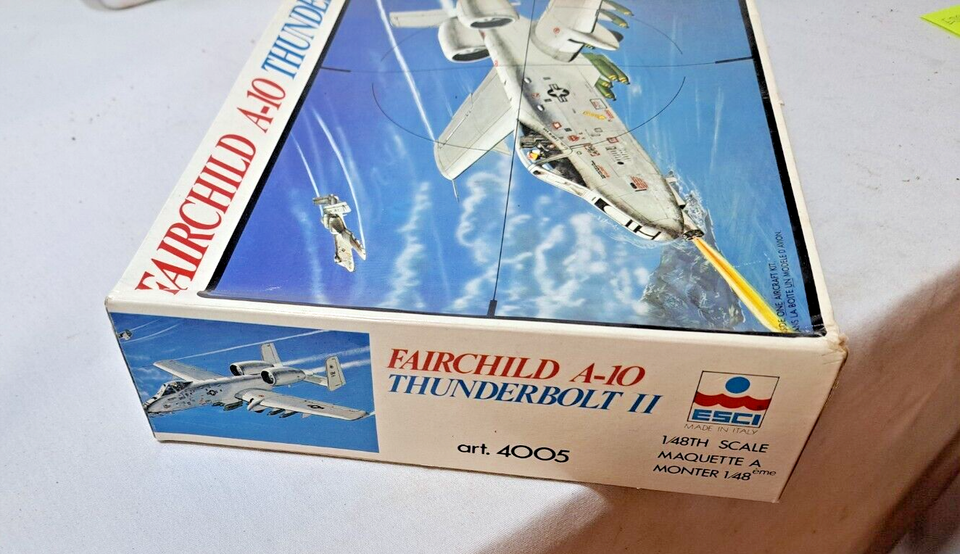 NIB ESCI FAIRCHILD A10 THUNDERBOLT 11 ART 4005 MODEL KIT | eBay