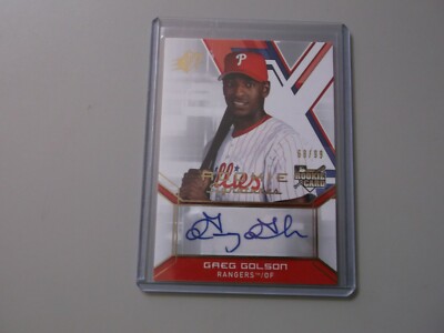 2004 UD SP Draft GREG GOLSON texas rangers #68/99 | eBay