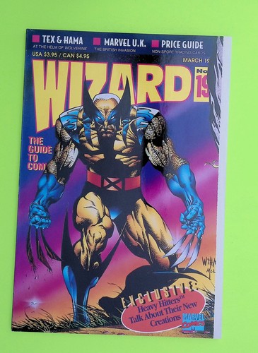 Wizard #19 1993 Wizard Press High Grade Comic Book V72-30 | eBay