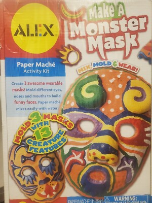 ALEX Make A Monster Mask Activity Kit | eBay
