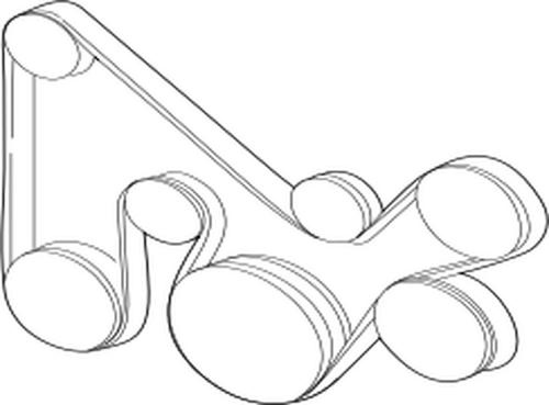 MZ690271 Mitsubishi Belt,alternator & others MZ690271, New Genuine OEM ...