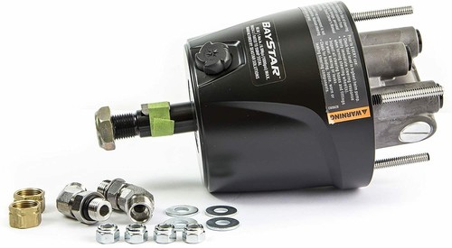 BayStar HH4314-3 Front Mont Helm 1.4cu Boat Hydraulic Steering SeaStar ...