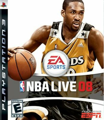 NBA Live 08 Sony PlayStation 3 2007 Video Game KOBE Mamba Basketball ...