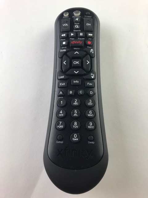 XFINITY Comcast Remote Control XR2 V3-R FOR DTA & RNG Receiver Black | eBay