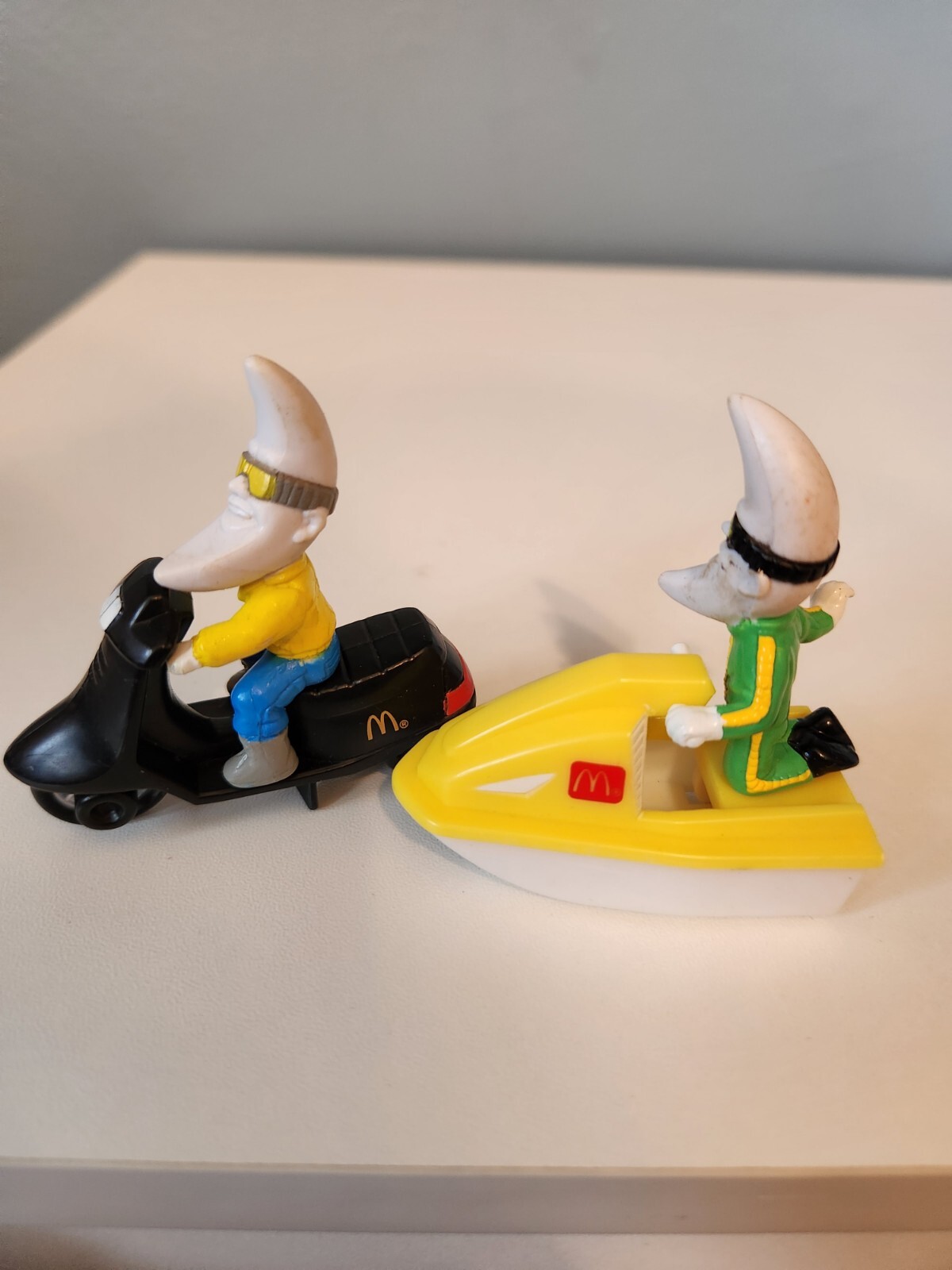 Vintage 1988 Mac Tonight Moon Man McDonald's Toy Set Of 2 T8 | eBay