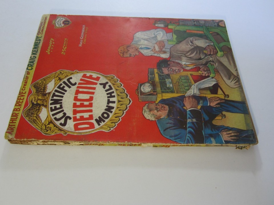 Science Detective Monthly v. 1 #1, Jan. 1930 GD 1st Pulp Issue! | eBay