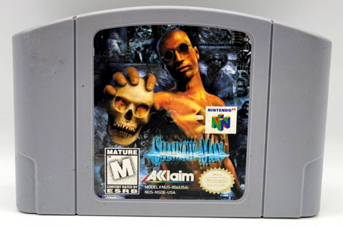 Shadow Man - Nintendo 64 N64 - GAME CART ONLY TESTED WORKING | eBay