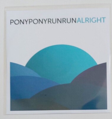 PONY PONY RUN RUN : ALRIGHT ♦ RARE FRENCH PROMO CD ♦ | eBay