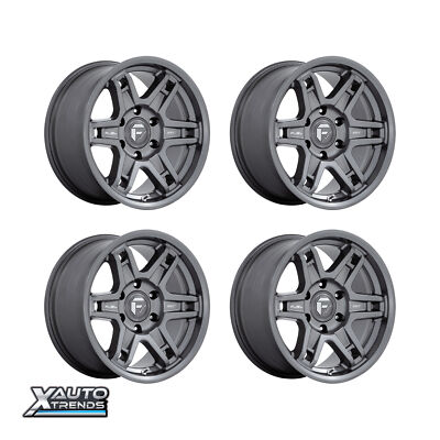 Fuel Off-Road D838 Slayer Matte Gunmetal 20X9 5X139.7 1mm (Set of 4) | eBay