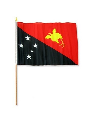 Papua-New Guinea 12" x 18" Mounted Flag | eBay