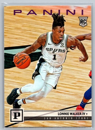 2018 Panini Chronicles Pink Parallel #122 Lonnie Walker IV San Antonio ...