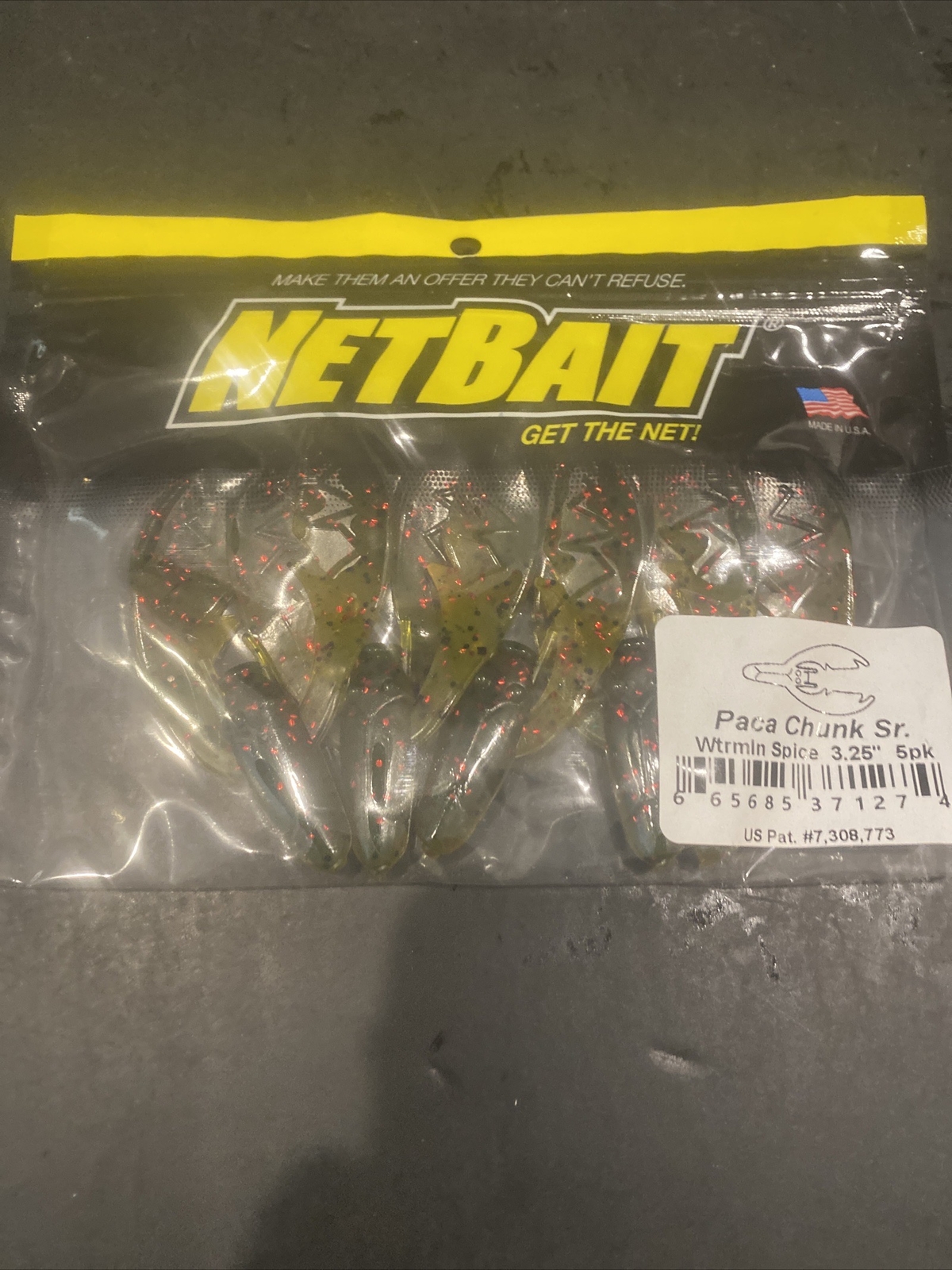 NetBait 3.25” Paca Chunk SR Watermelon Spice | eBay