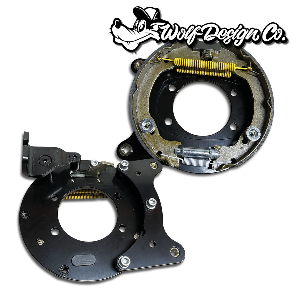 Ford 9" Rear Disc Brake Conversion Kit 12" Rotor Drum E-Brake GM 5X5 ...