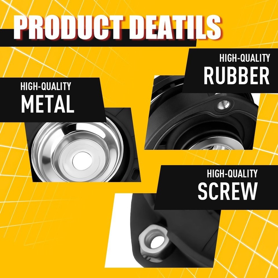 2x For VW Golf Mk7 Tiguan Octavia Front Suspension Top Strut Mounts ...