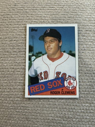 Roger Clemens 1985 Topps Rookie Card #181 | eBay