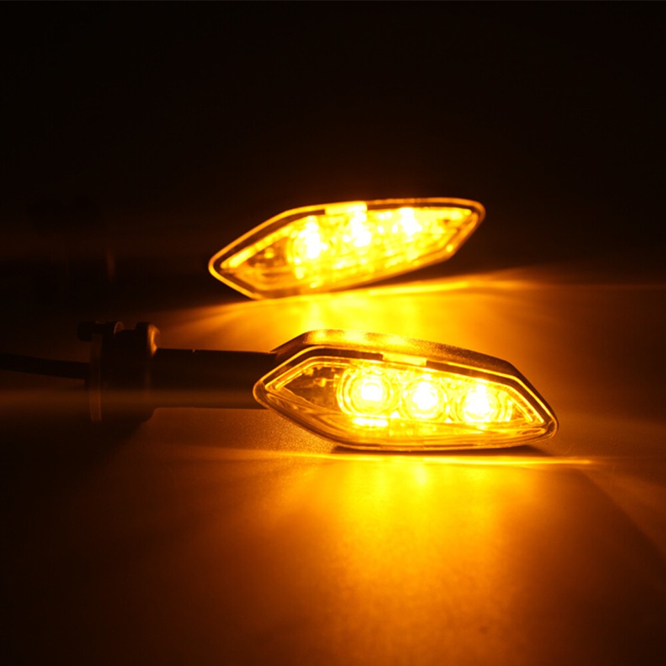 LED Turn Signal Lights Blinker Indicator For YAMAHA FZ1/N FZ6 FZ8 FZ25 ...