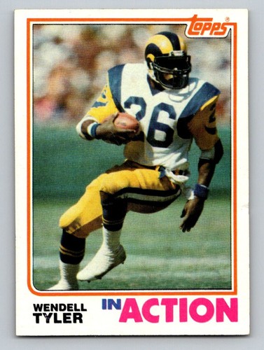 Wendell Tyler #386 1982 Topps Los Angeles Rams | eBay