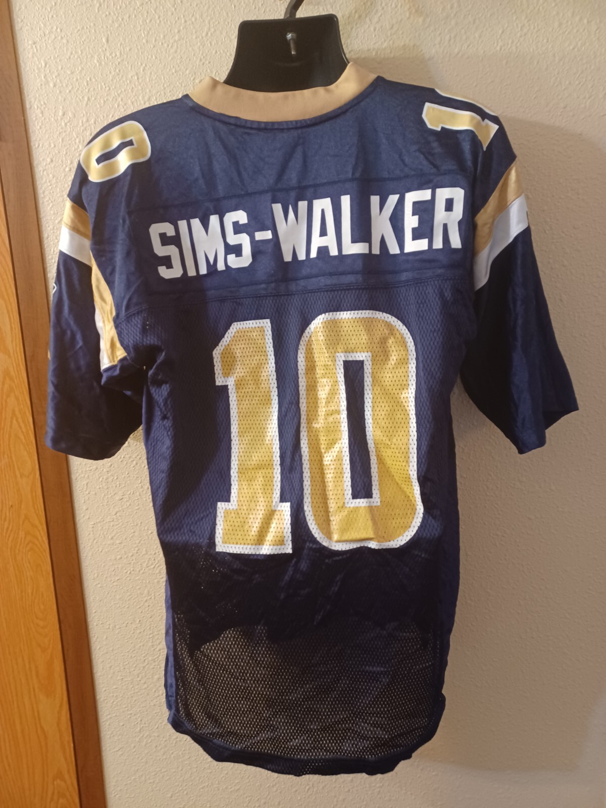 Mike Michael Sims-Walker St. Louis LA NFL Rams Jersey Mens Medium #10 ...