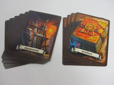 HEROQUEST Prophecy Of Telor ARTIFACT & EQUIPMENT CARDS Avalon Hill NEW ...