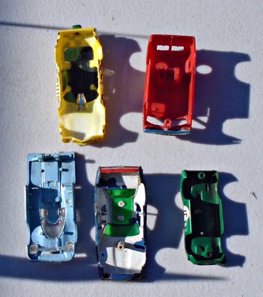 Lot of 5 Vintage HO Slot Car Bodies Tops Race Cars | eBay