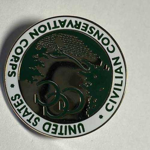 CCC Civilian Conservation Corps Logo Pin Badge | eBay