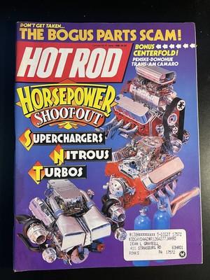 HOT ROD Magazines June 1988, Nitrous, Turbos, Blowers, Horsepower Shoot ...