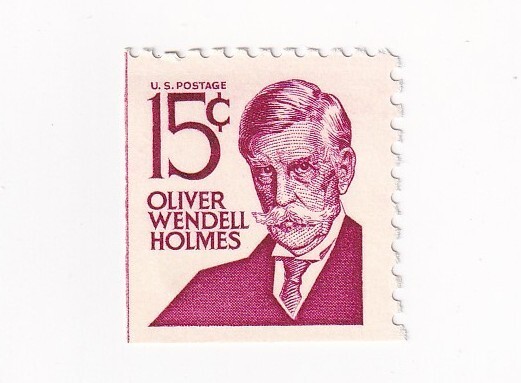 Oliver Wendell Holmes 15 Cent Stamp