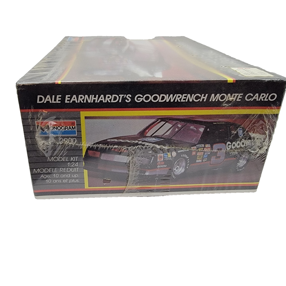Monogram Dale Earnhardt #3 Goodwrench Monte Carlo Model Car Kit 1:24 ...