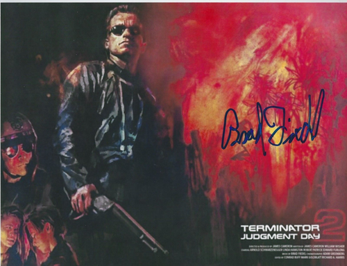 BRAD FIEDEL Music Composer THE TERMINATOR Movie Signed 8.5 x 11 Photo ...