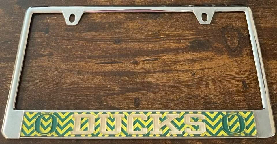 Oregon Mighty Ducks Booster License Plate Frame University of Oregon | eBay