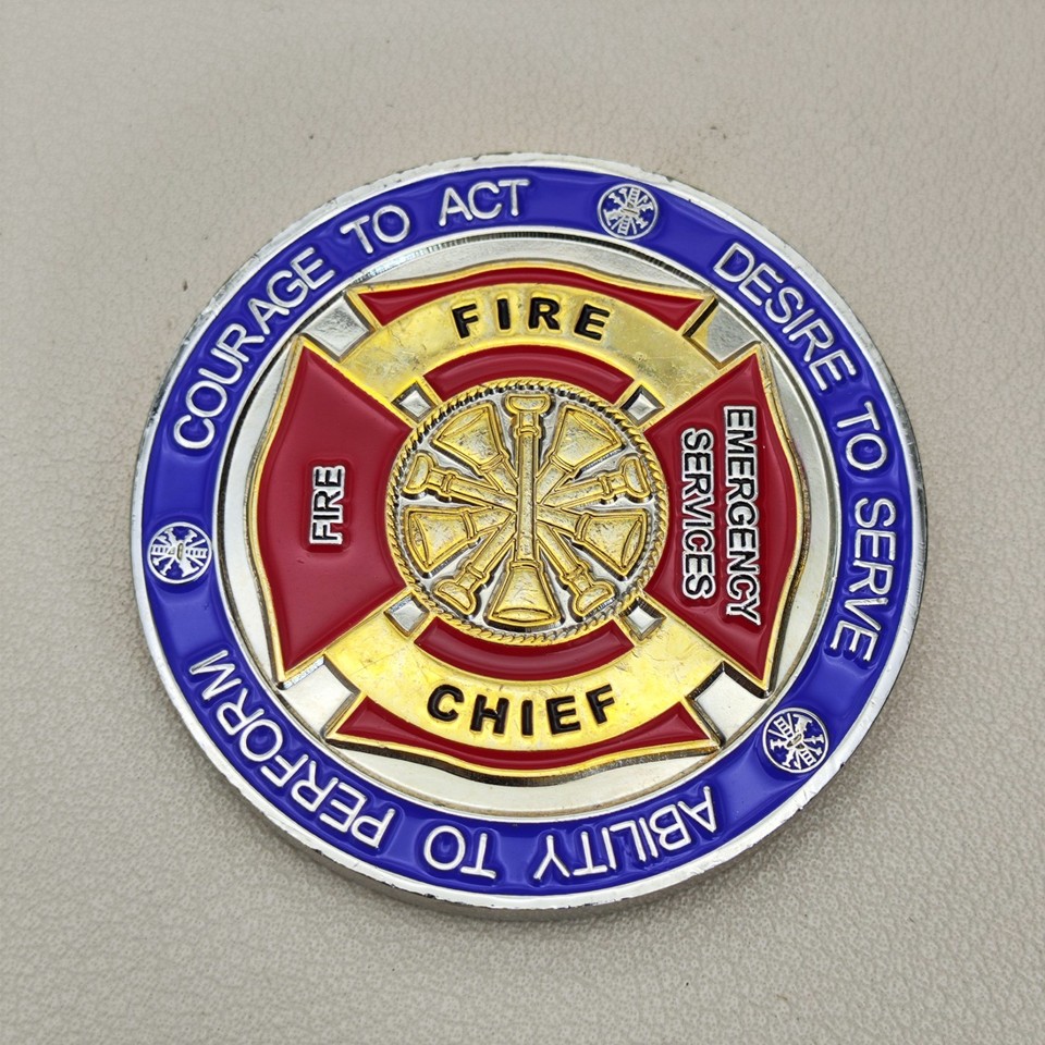 Air Force Reserve Command Fire Chief Top Performer Token | eBay