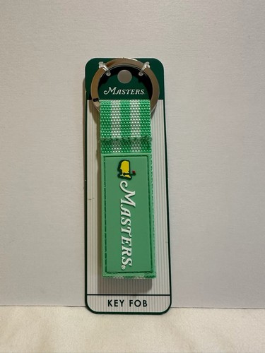 2025 Masters Stitched Light Green Keychain/Key Fob New w/ Tag | eBay