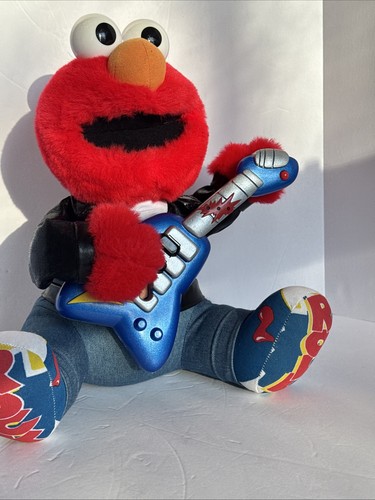Rock N Roll Elmo Fully Working-Guitar Plays Music Sings And Shakes ...