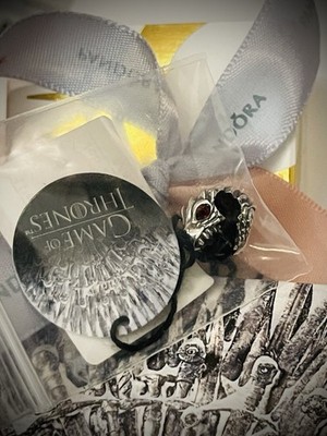 Authentic Pandora Games Of Thrones DRAGON Charm 793141C01 HBO-LIMITED ...