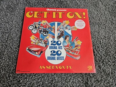 Ronco Presents Get It On 20 Original Hits Original Artists LP In Shrink ...