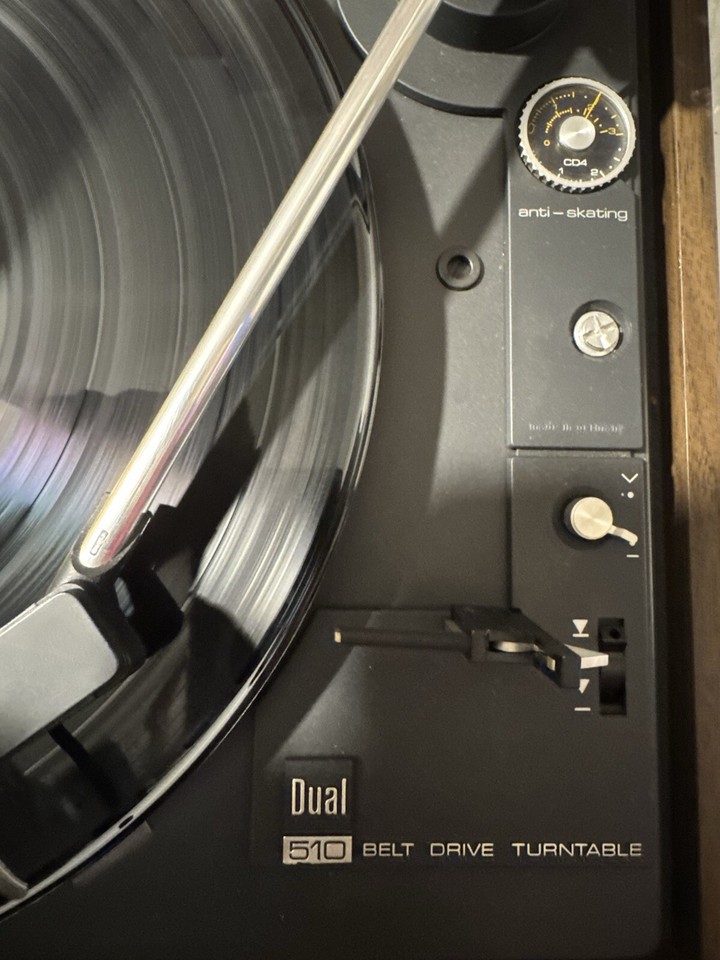 Vintage Dual Electronics CS 510-1 Belt Drive Turntable Made in Germany ...
